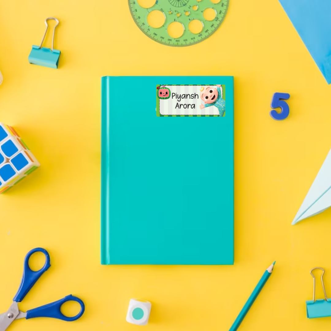 Rectangular Labels - Cocomelon – thedesignfactoryshop