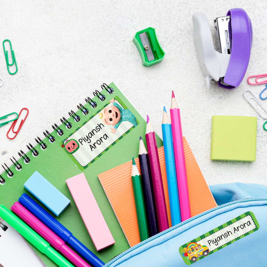 Rectangular Labels - Cocomelon – thedesignfactoryshop