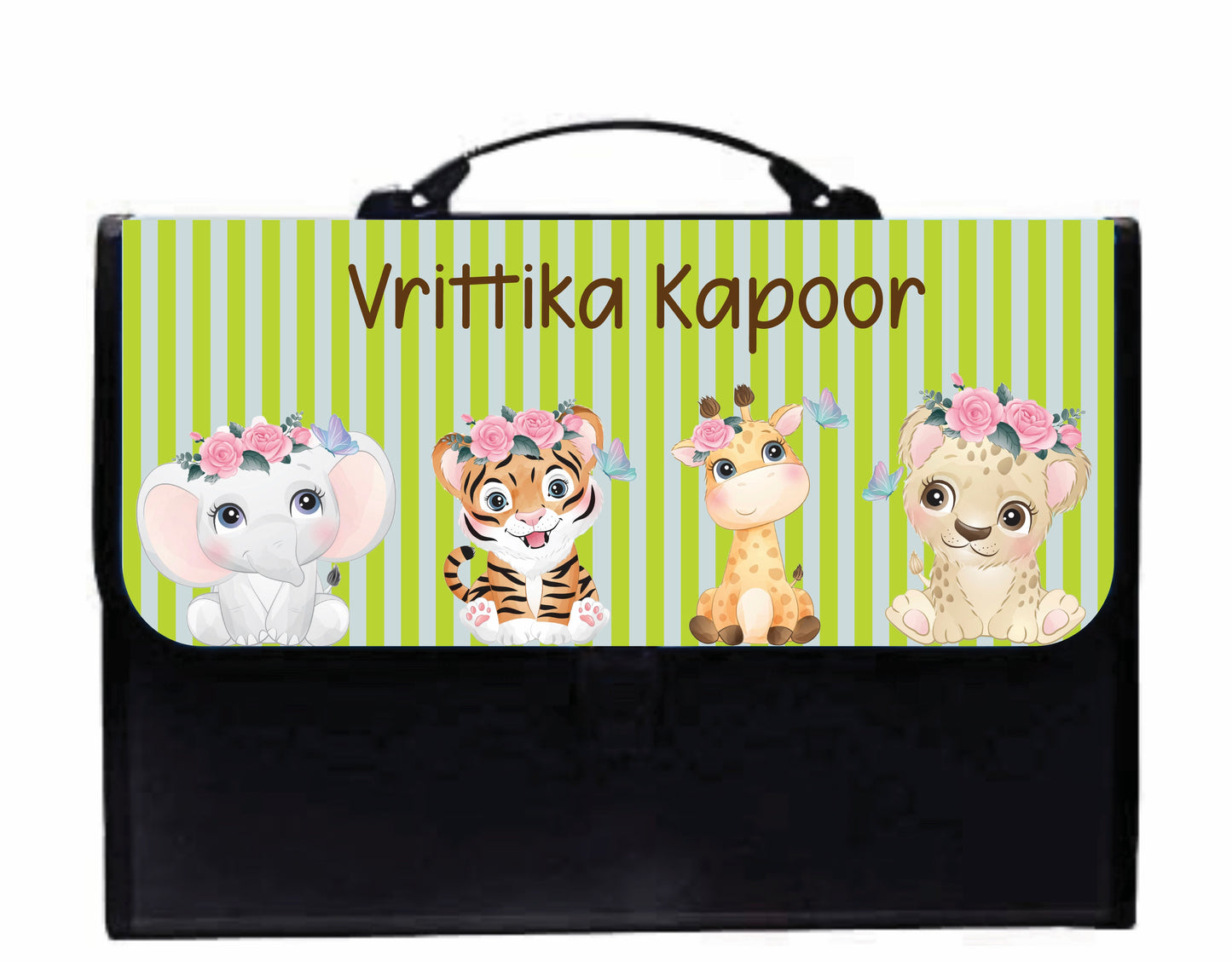 Expandable Folder - Baby jungle animals – thedesignfactoryshop