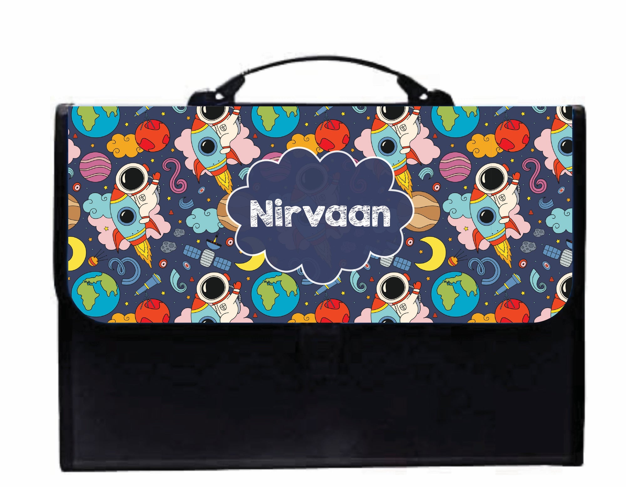 Expandable Folder - Space pattern – thedesignfactoryshop