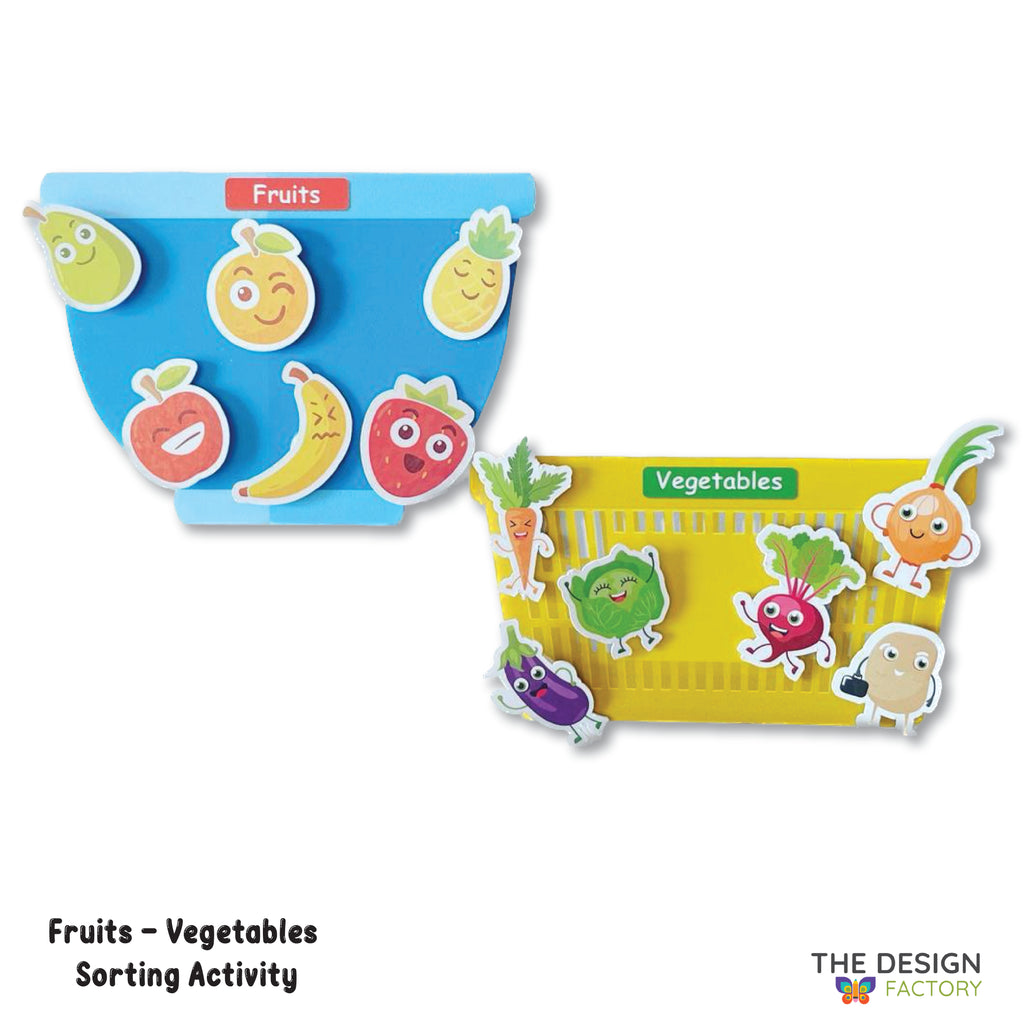 Fruits - Vegetables Sorting Activity – thedesignfactoryshop