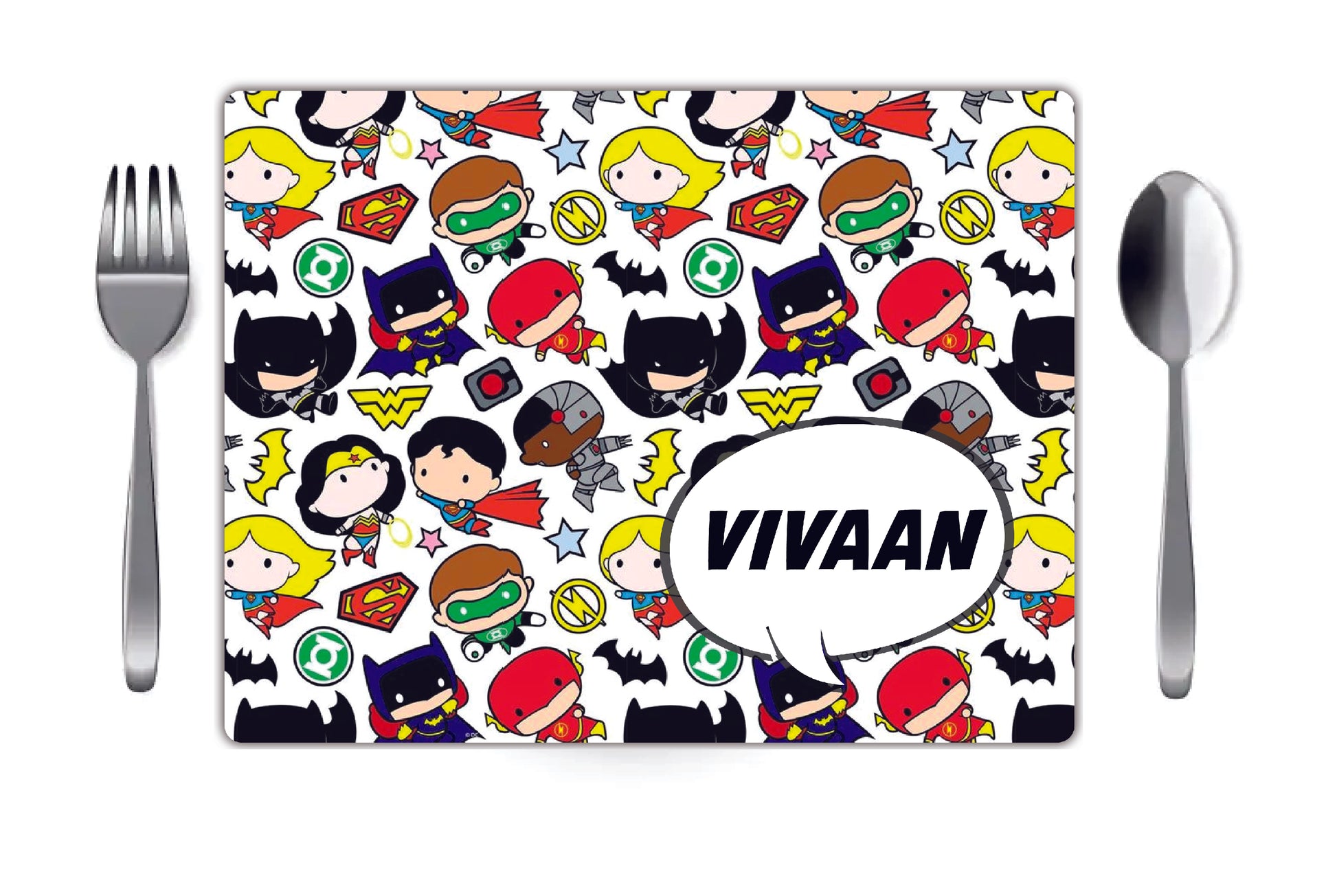 Table Mat - Comic strip pattern – thedesignfactoryshop